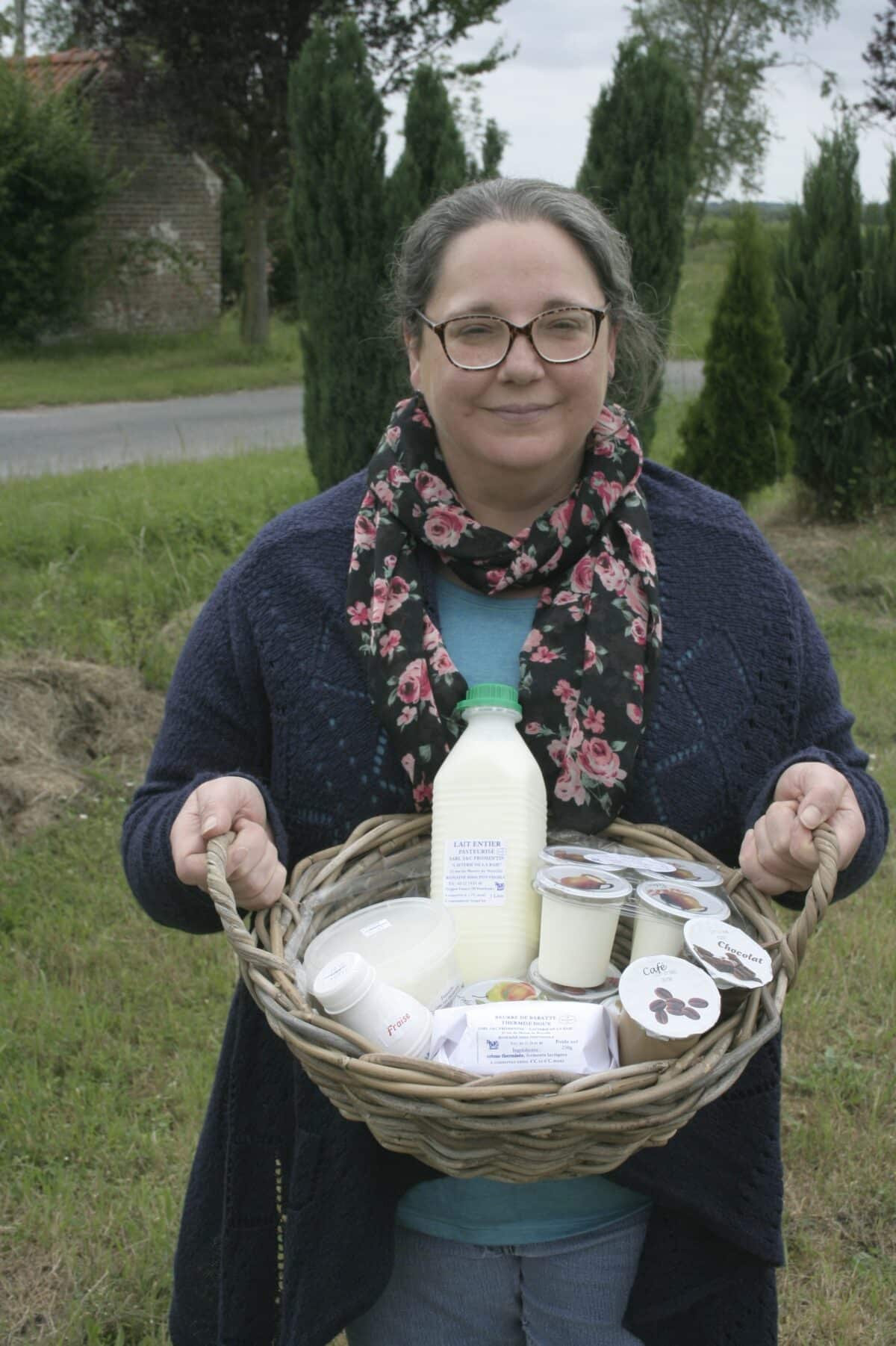 A la Laiterie de la baie, les produits laitiers sont issus de la ferme ...